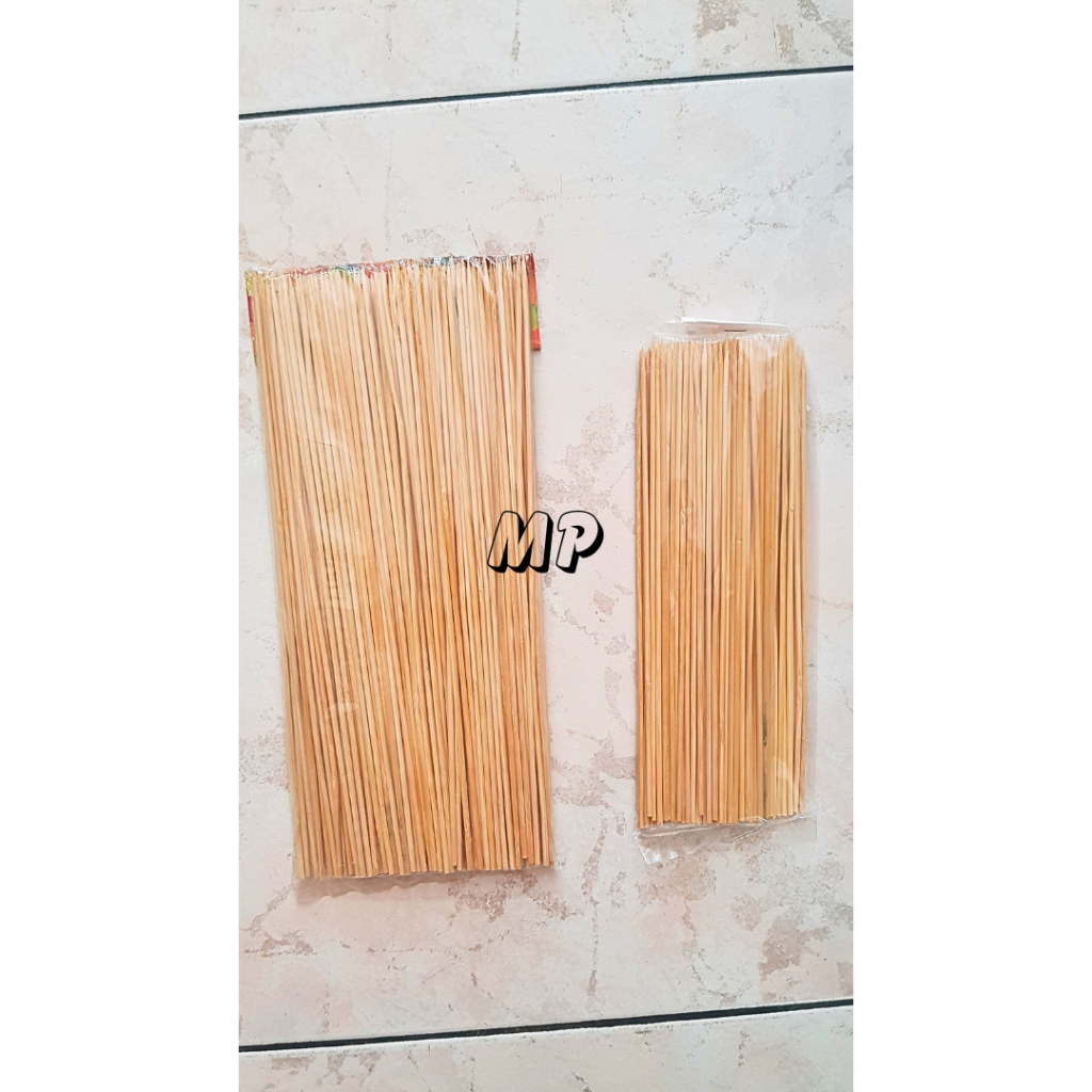 Jual Tusuk Sate Lidi Kayu/ Tusuk Sate BBQ/ Tusuk Sate/ Tusuk Sate Bambu ...