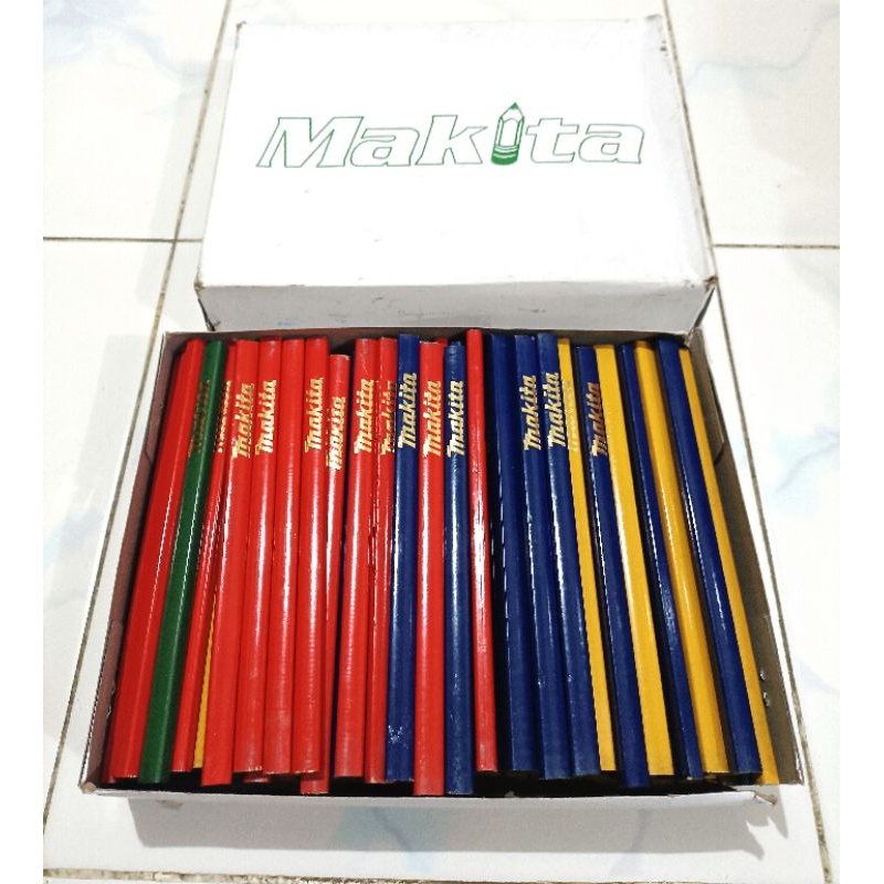 Jual Pensil Tukang Kayu Makita / Pensil Tukang Bangunan Makita | Shopee ...