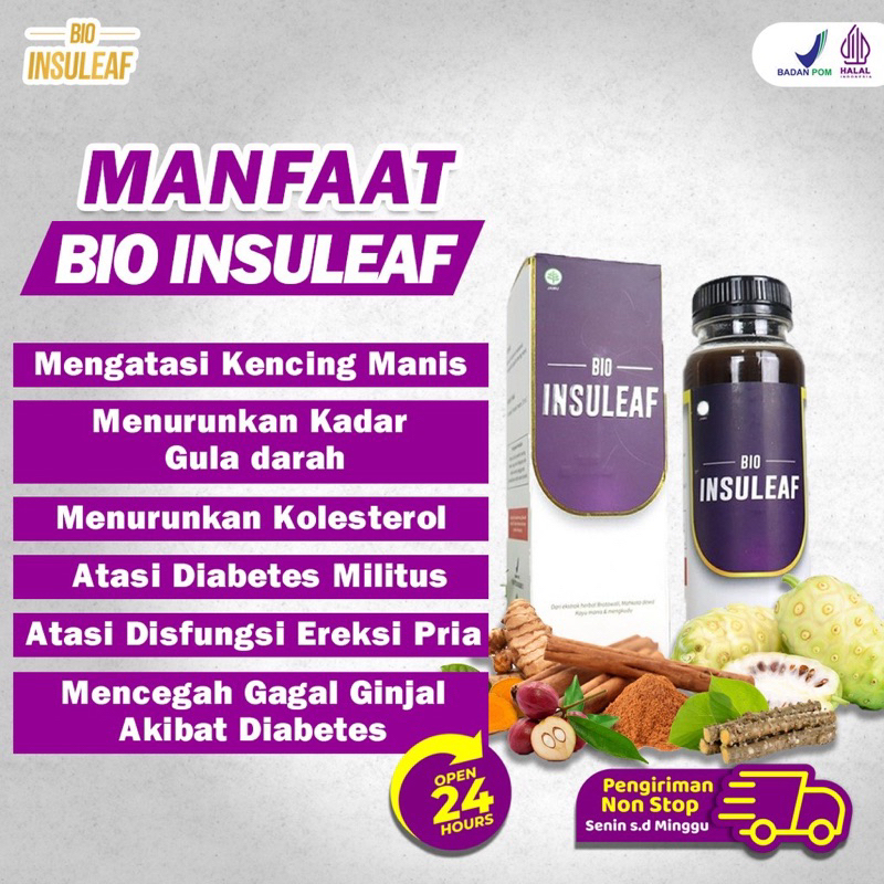 Jual BIO INSULEAF HERBAL DIABETES ASLI ORIGINAL 100% ~Agen Resmi ...