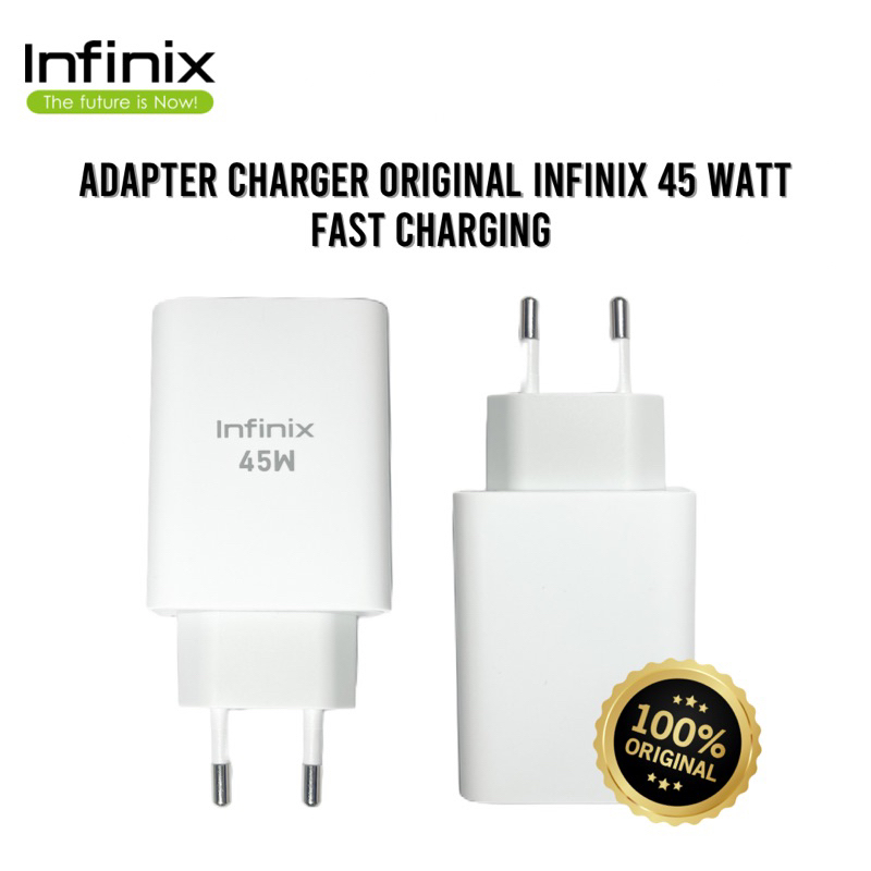 Jual ADAPTER CHARGER INFINIX ZERO 5G/ZERO 20/ZERO X PRO/NOTE 30/GT 10 ...