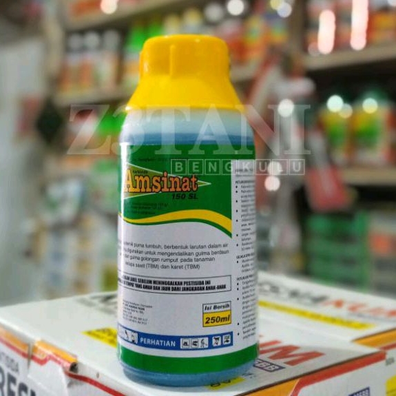 Jual Herbisida AMSINAT 150 SL 250ml Khusus Rumput Bandel Si Lulangan ...