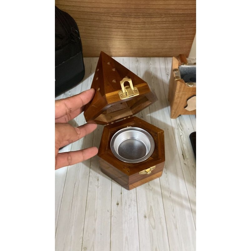 Jual Prapen Buhur Kayu Mini Mabkhara Piramid Tungku Bakar Bukhur ...