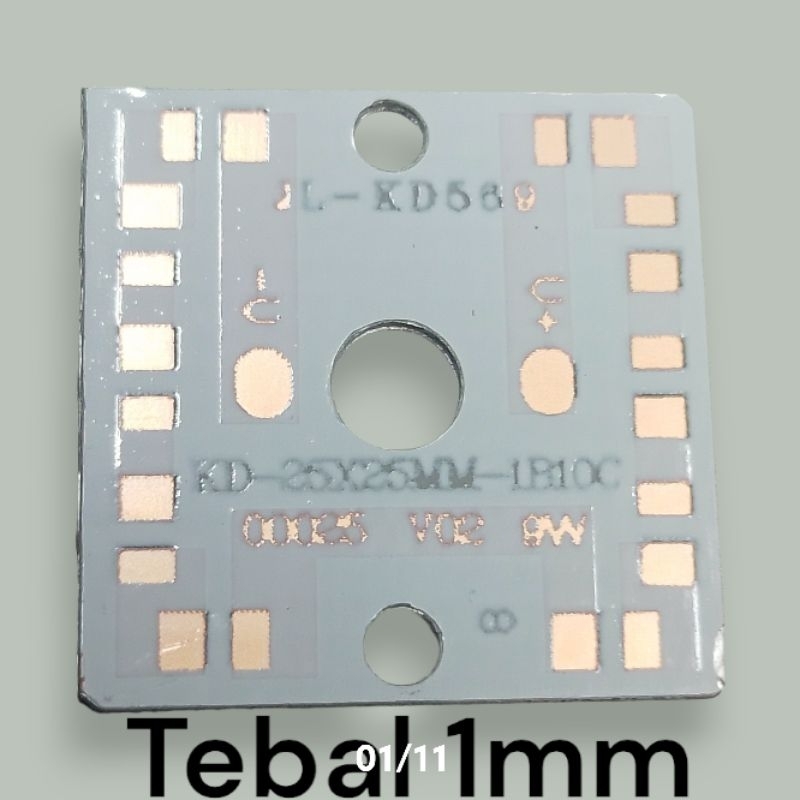 Jual 10biji pcb kosong kotak 25x25mm 10c1b | Shopee Indonesia