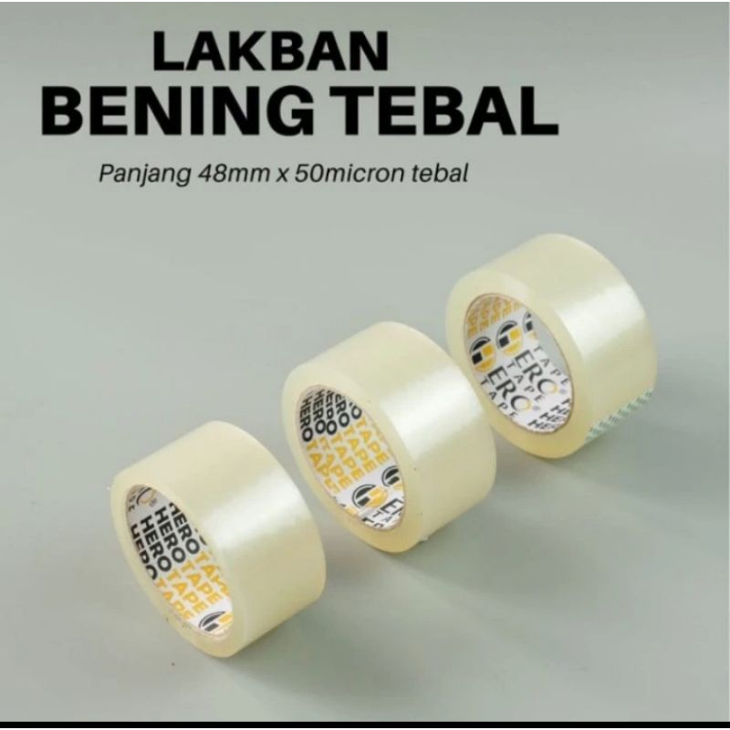 Jual Lakban Bening Tebal | Shopee Indonesia