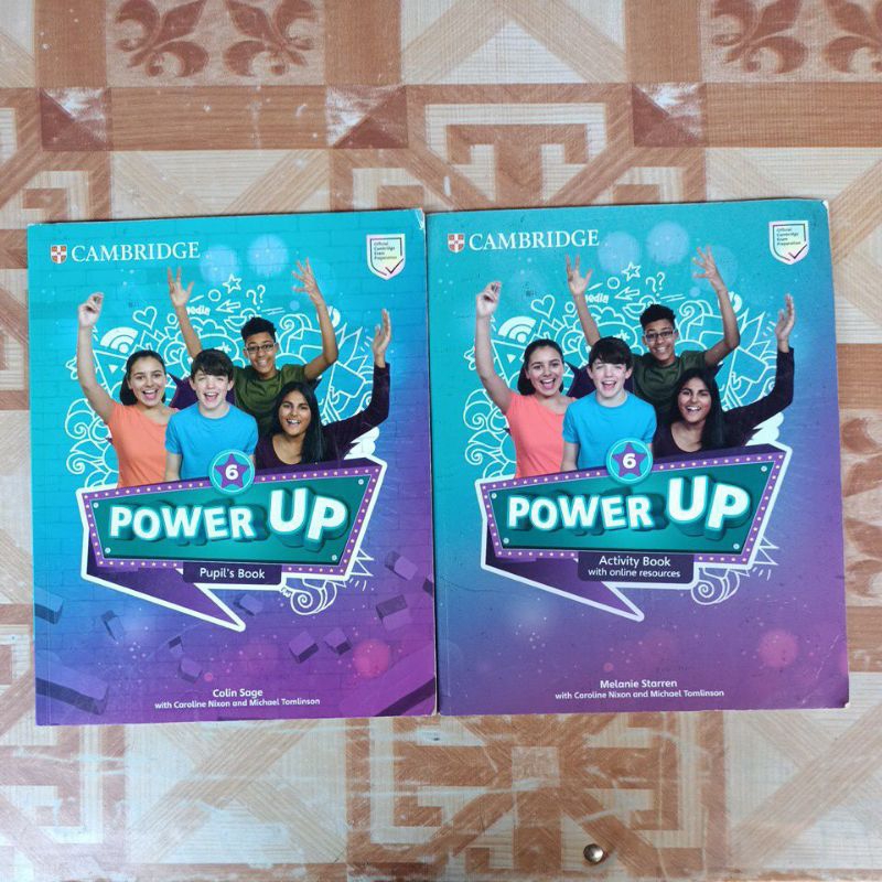 Jual ORIGINAL BEKAS POWER UP 6 PUPILS BOOK : MELANIE STARREN COLIN SAGE ...