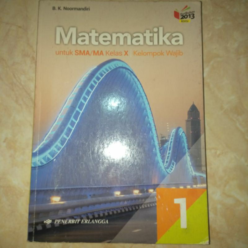 Jual BUKU MATEMATIKA WAJIB KELAS 1 SMA MA KELAS 10 PENERBIT ERLANGGA | Shopee Indonesia