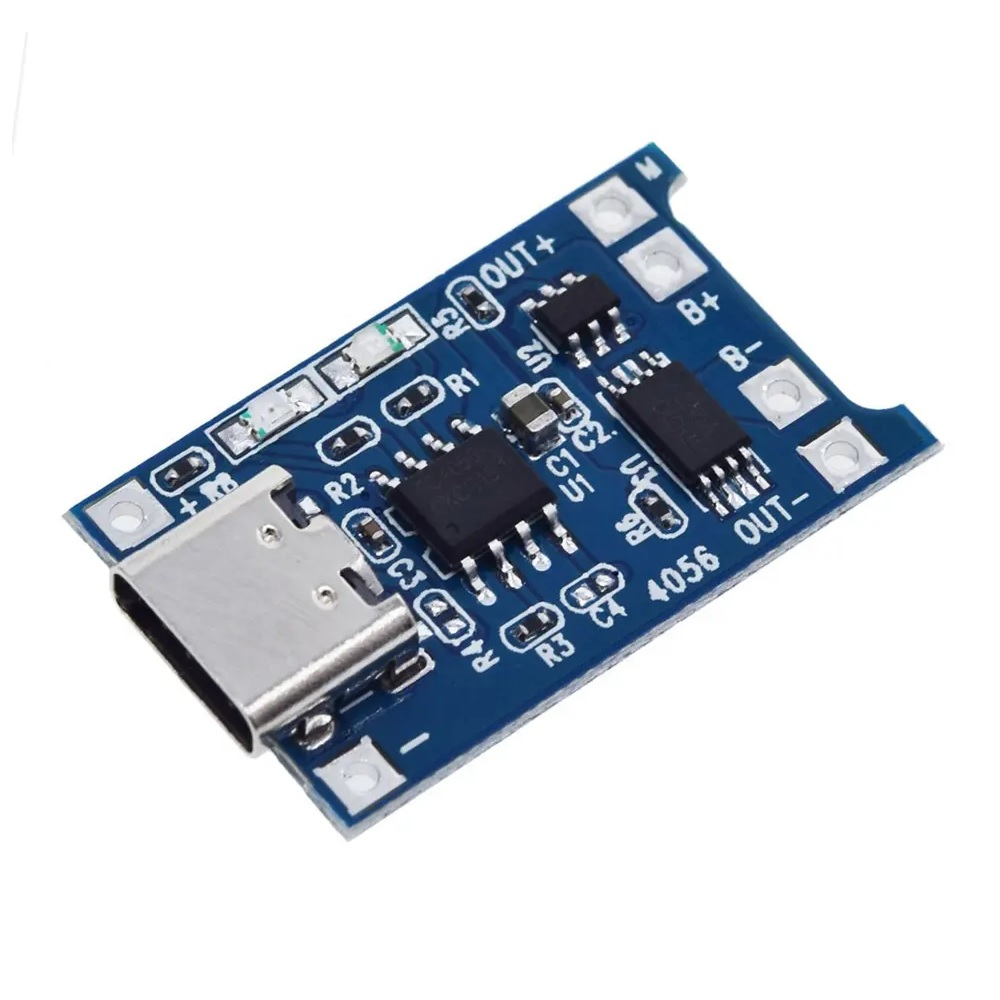 Jual Type C USB 18650 TP4056 Lithium Battery Charger Module ...