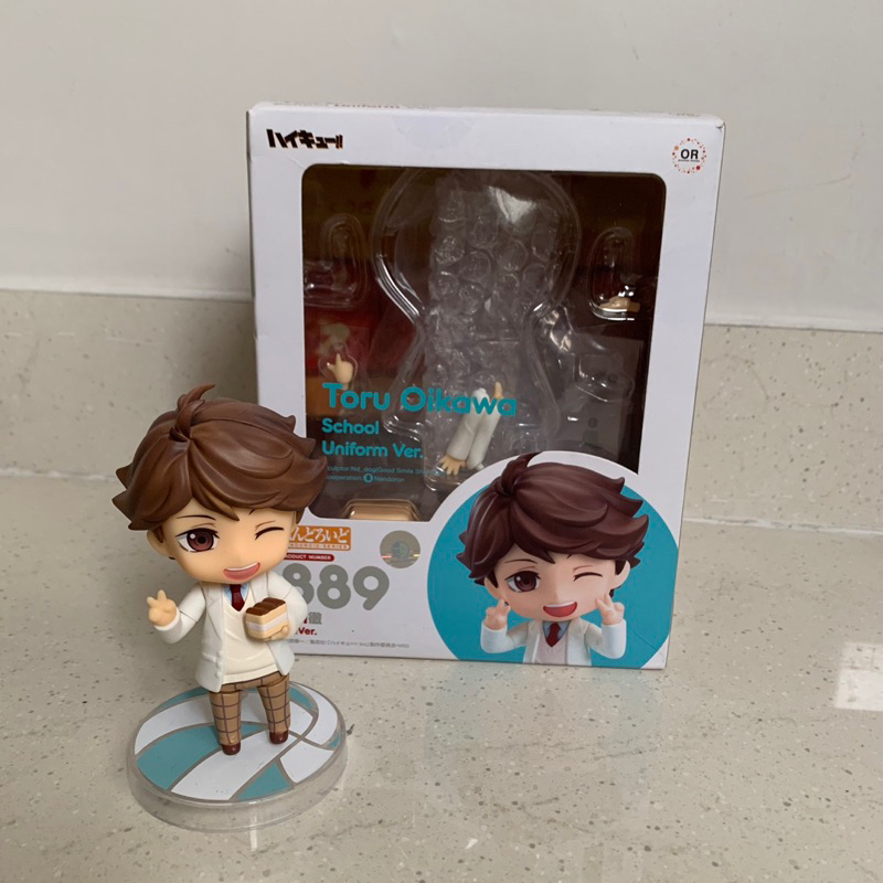Jual nendoroid oikawa toru haikyuu action figure original uniform ...
