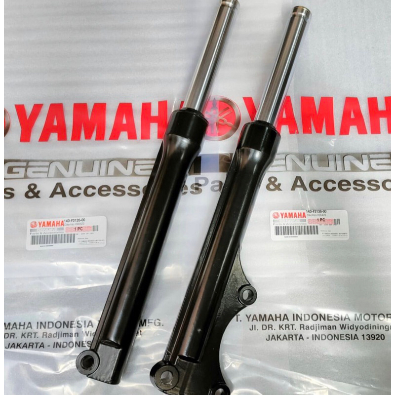 Jual AS SHOCK DEPAN SET TABUNG ASSY MIO SOUL CARBU YAMAHA 14D | Shopee Indonesia