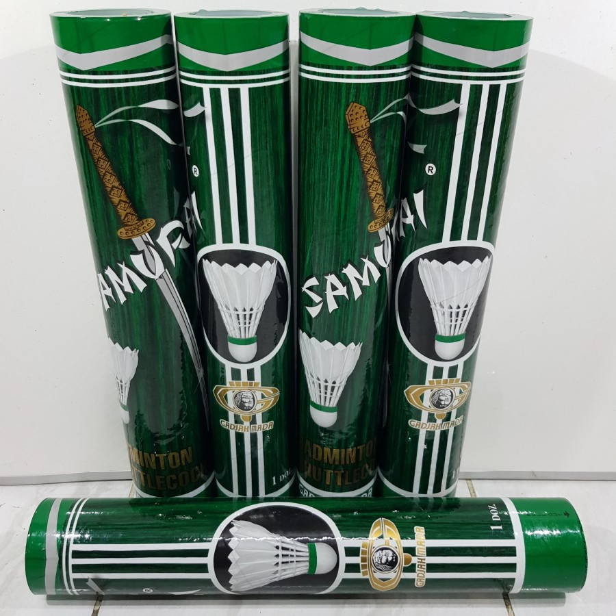 Jual COCK SAMURAI HIJAU - SHUTTLECOCK SAMURAI HIJAU ORIGINAL MADE IN ...