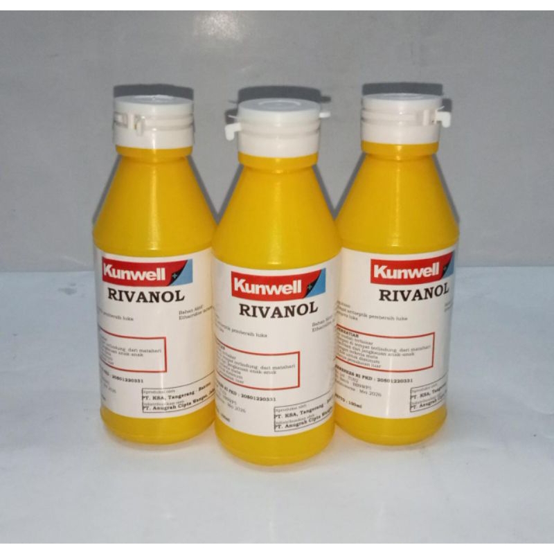 Jual Rivanol 100ml Kunwell | Shopee Indonesia