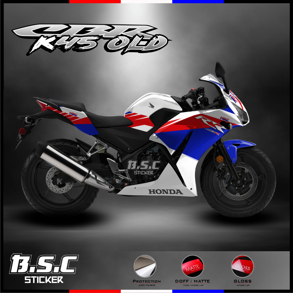 Jual Sticker Decal FULL BODY CBR K45 old CBR Lokal Motif HRC RR ...