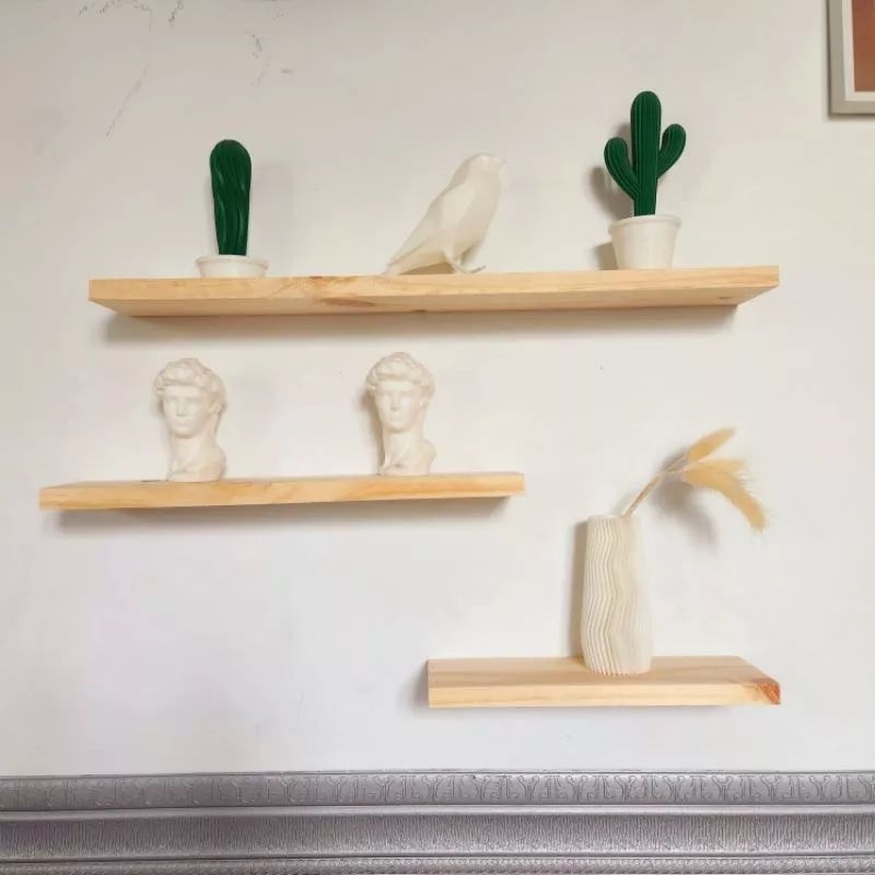 Jual Rak Dinding Slim (1 Set 3 Pc) Glossy UK 45 35 30 Ambalan | Shopee ...