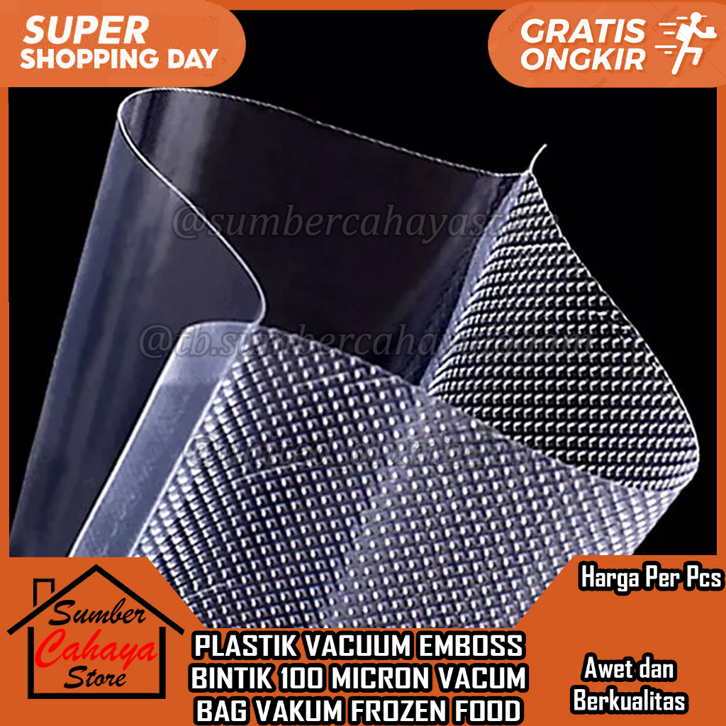 Jual PLASTIK VACUUM EMBOSSED PELASTIK VAKUM EMBOS 100 MICRON BINTIK ...