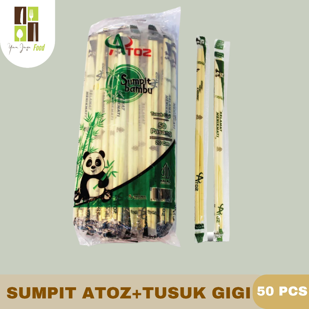 Jual Sumpit Bambu + Tusuk Gigi Quality Premium Sumpit Mie Ayam / Sumpit ...