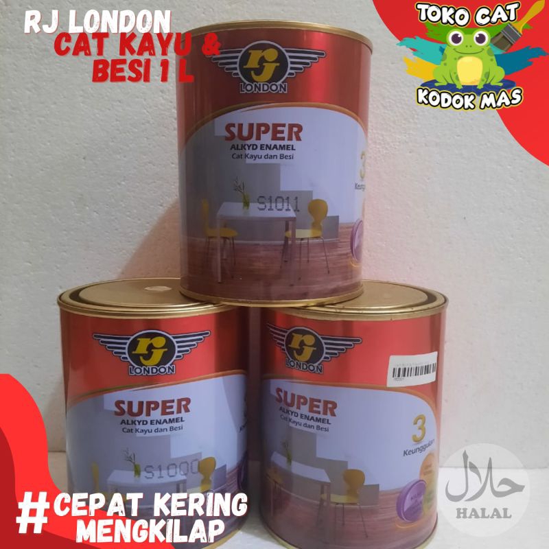 Jual PROMO CAT MINYAK KAYU & BESI RJ 800ML CEPAT KERING GLOSS | Shopee ...