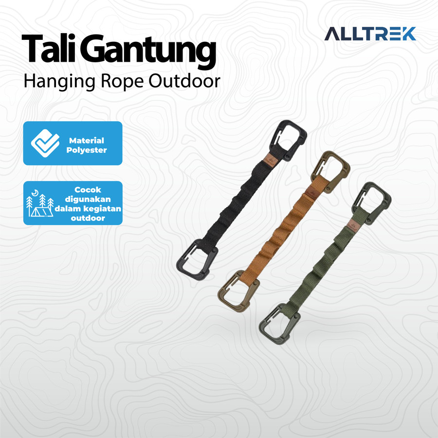 Jual ALLTREK Tali Gantung Camping Serbaguna Hanging Rope Outdoor ...