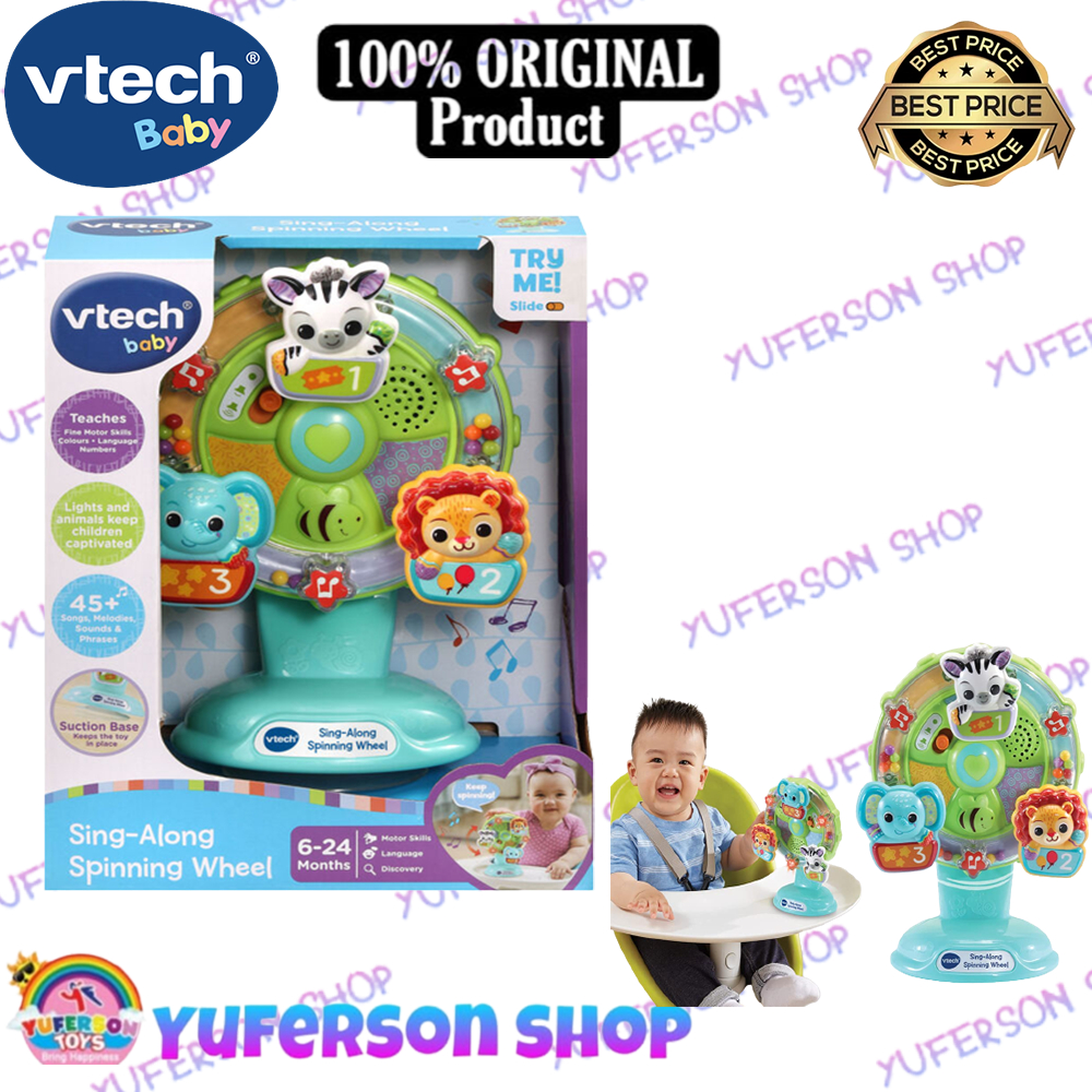Jual Vtech Sing Along Spinning Wheel VTE80 165963 | Shopee Indonesia