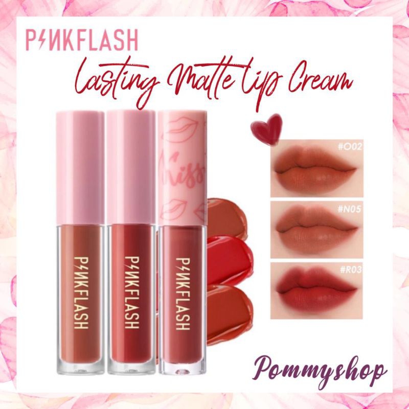 Jual Pinkflash Lasting Matte Lip Cream | Shopee Indonesia