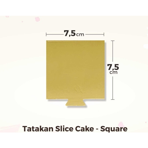 Jual ALAS CAKE & DONAT GOLD BULAT / ALAS TART SLICE / ALAS TART ...