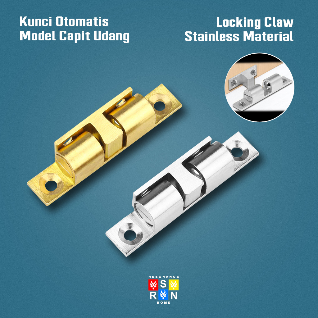 Jual Capit Udang Stainless / Automatic Claw Lock Resonance Home ...