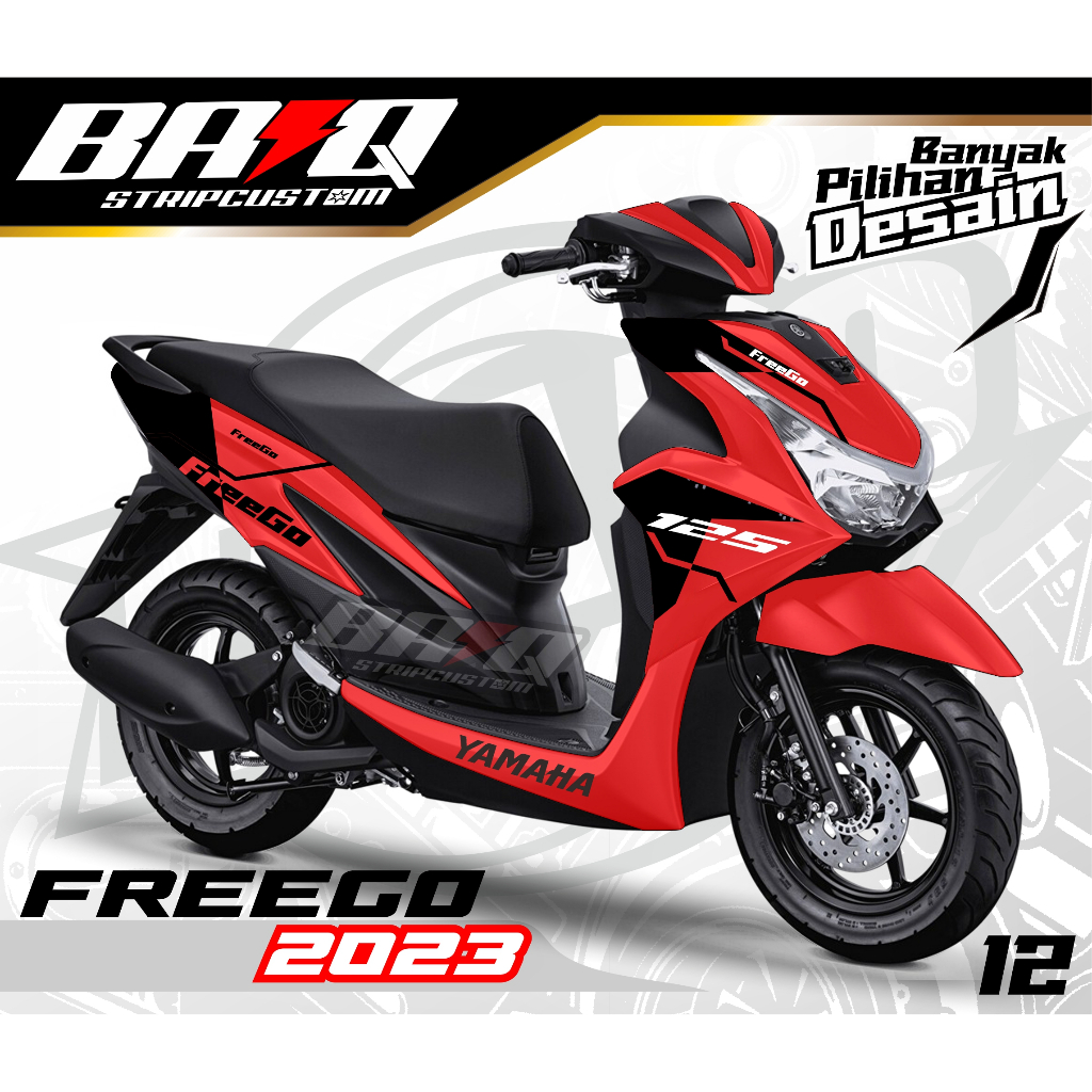 Jual DECAL FREEGO NEW 2023 - DECAL FULL BODY FREEGO 2023 KODE 12 GRAFIK ...