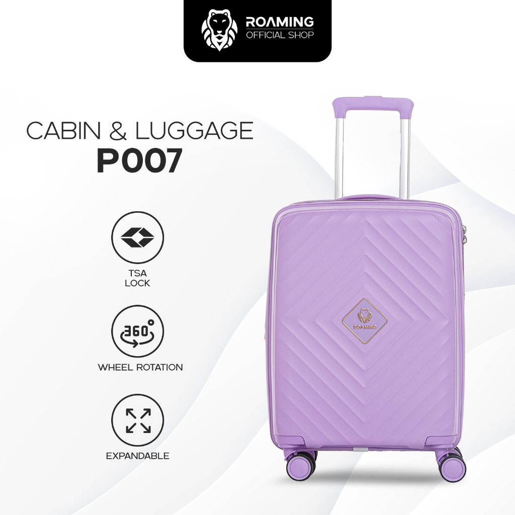 Jual PP007 Roaming Koper expanding bahan PP uk 20-28 inch Super Ringan ...