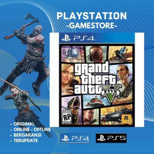 Jual Grand Theft Auto V Premium Edition ps4 ps5 | Shopee Indonesia