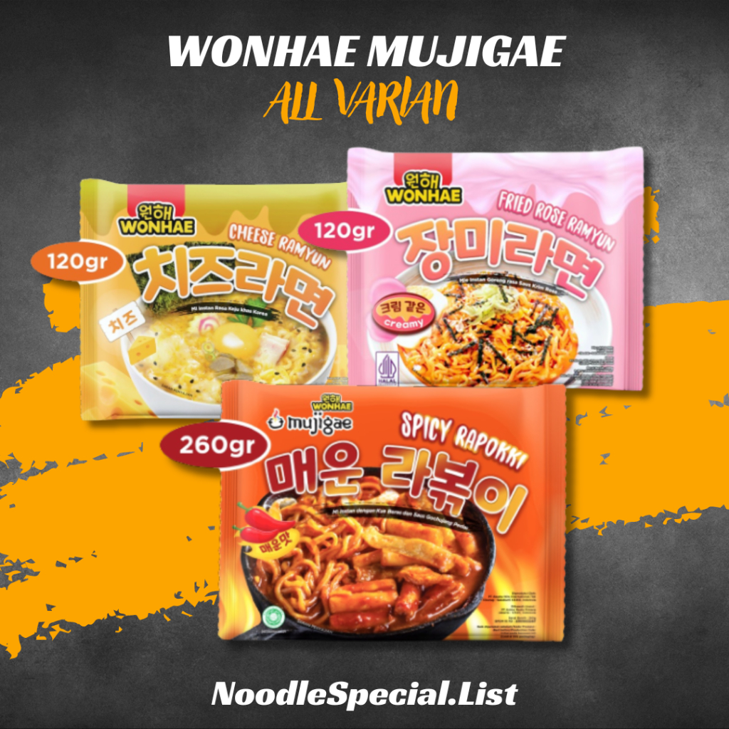 Jual Wonhae Fried Rose Ramyun Mi Instan Goreng Rasa Saus Krim Rose ...