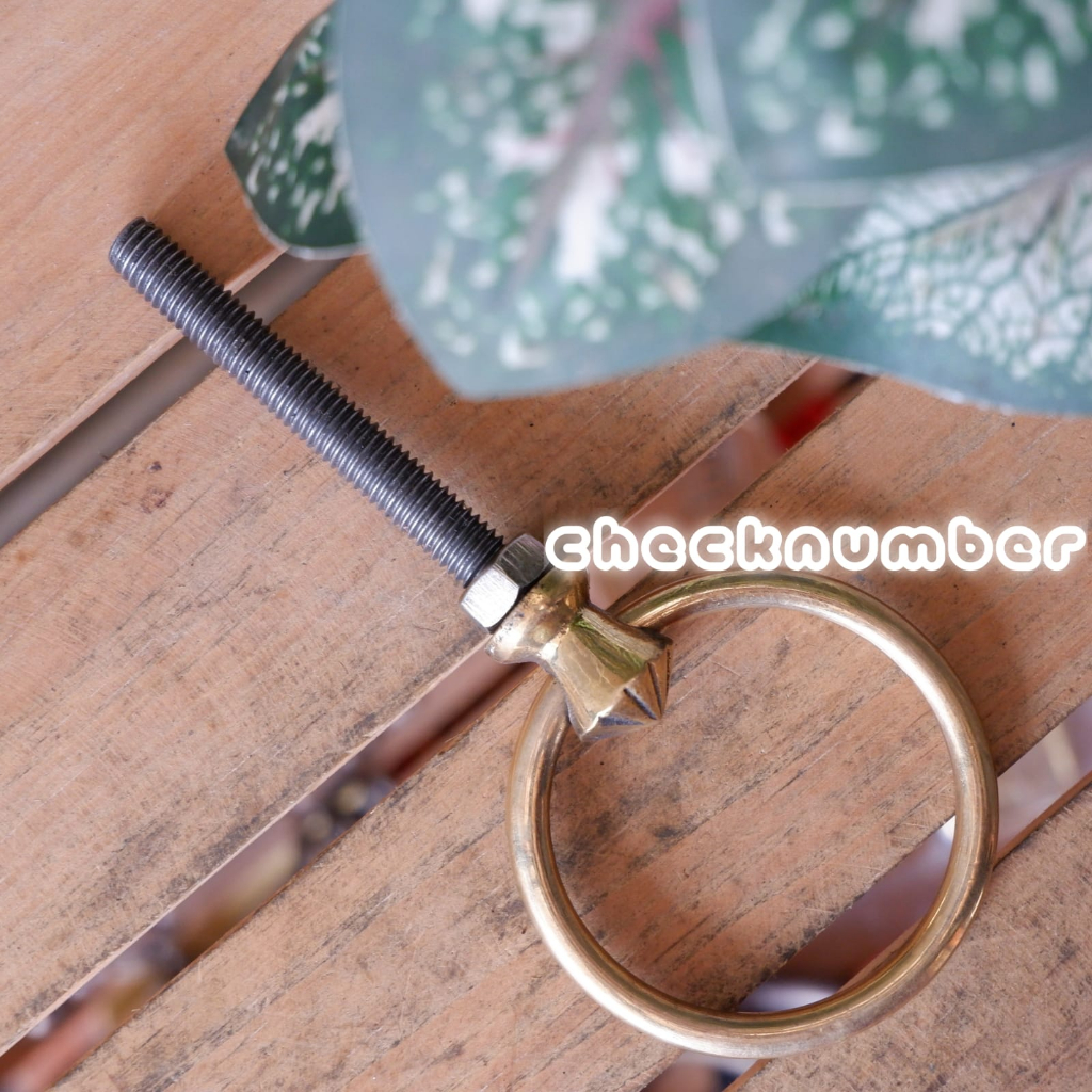 Jual Knop pintu lemari bulat aesthetic knop pintu lemari kuningan antik ...