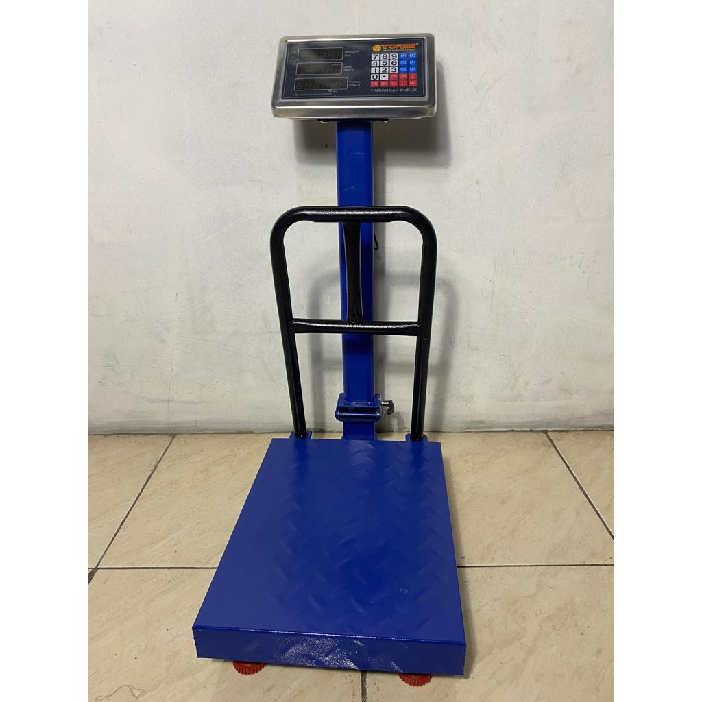 Jual Timbangan Duduk Digital 150kg Double Display/ Timbangan Barang / Timbangan Lantai 100 KG ...