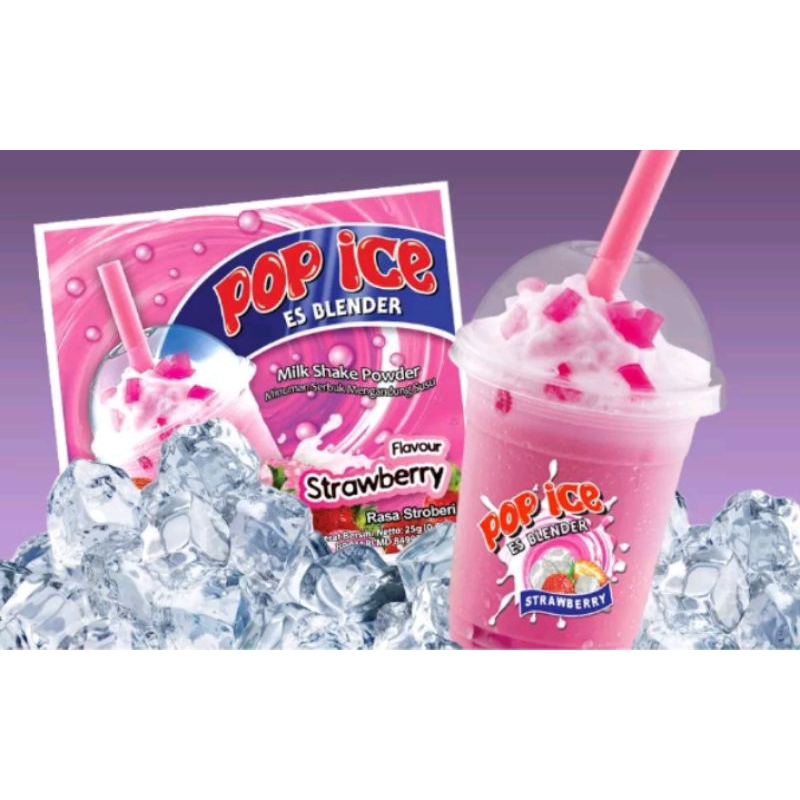 Jual popice varian rasa strawberry 23g | Shopee Indonesia