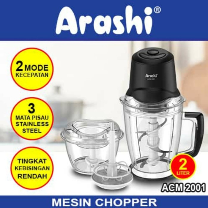 Jual Arashi Chopper Machine ACM 2001 / Mesin Giling Daging Buah Bumbu ...