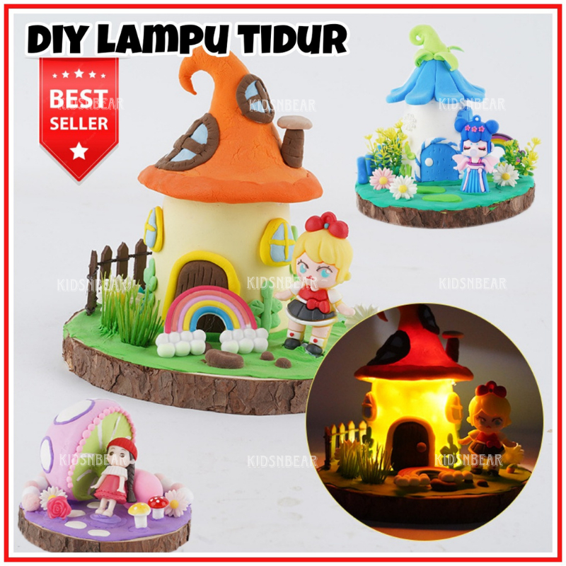 Jual Diy Lampu Tidur Led Mainan Kreatif Anak Desk Light Prakarya ...