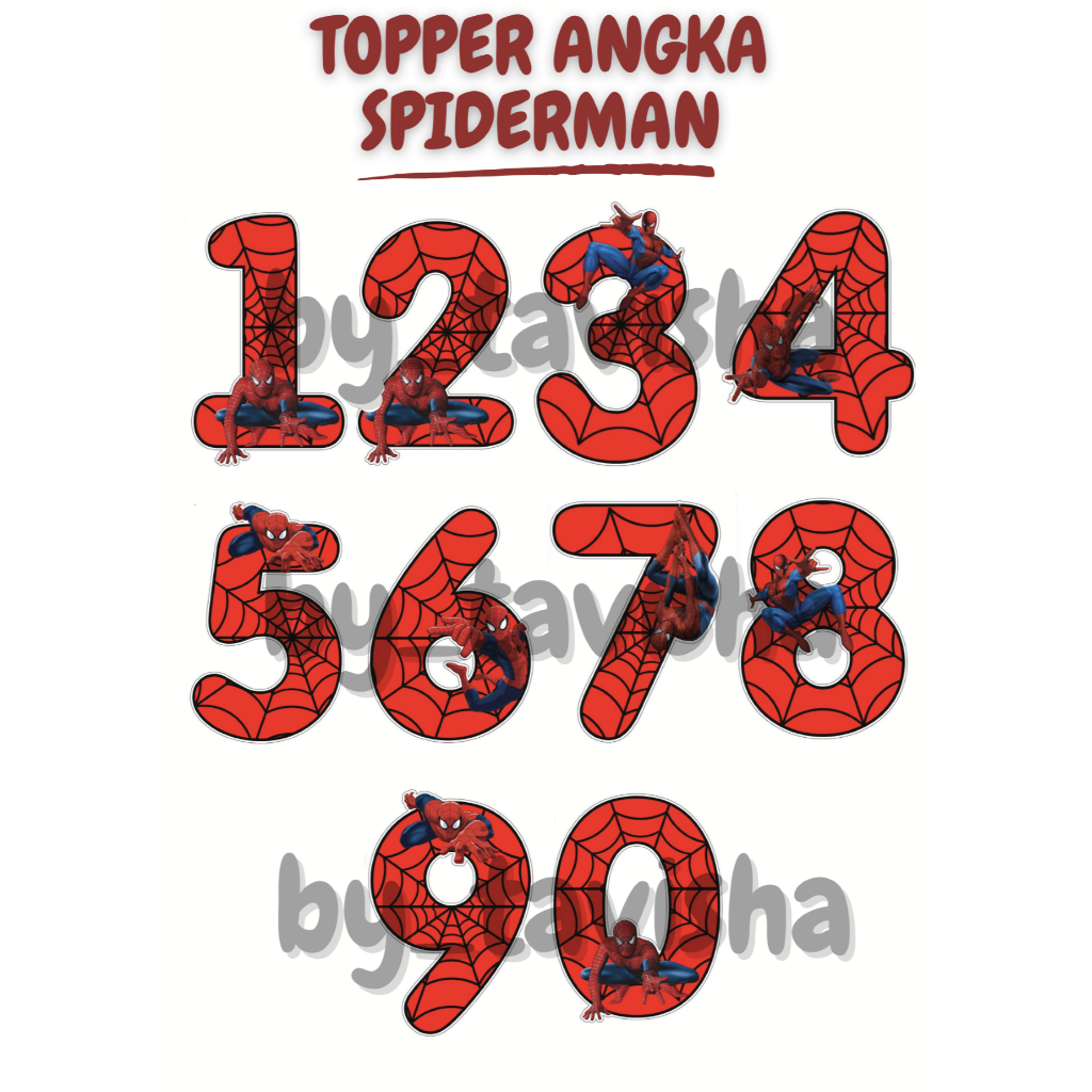 Jual Topper Cake Angka | Topper Ulang Tahun Angka | Hampers | Dekorasi ...