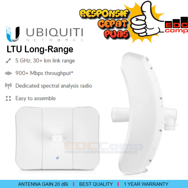 Jual Ubiquiti LTU-LR | 5 GHz PtMP LTU Long Range CPE Client | Shopee ...