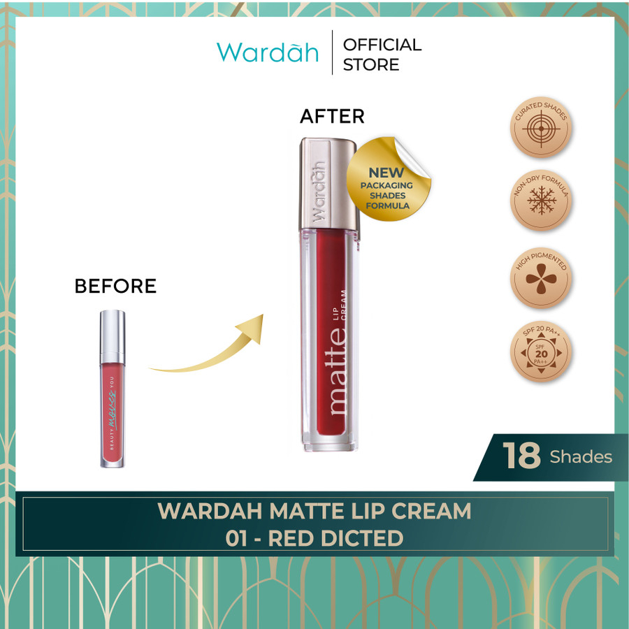 Jual Wardah Exclusive Matte Lip Cream | Shopee Indonesia