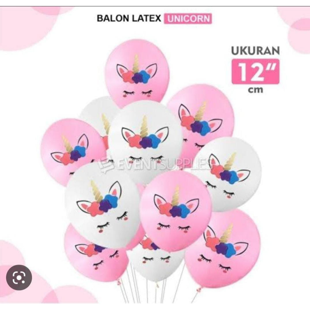 Jual 100PCS BALON LATEX MOTIF UNICRON | Shopee Indonesia