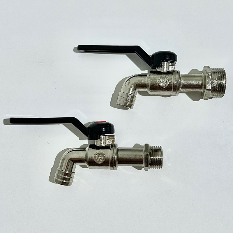 Jual Kran Air tembok gagang besi/ Kran besi Stainless steel | Shopee ...
