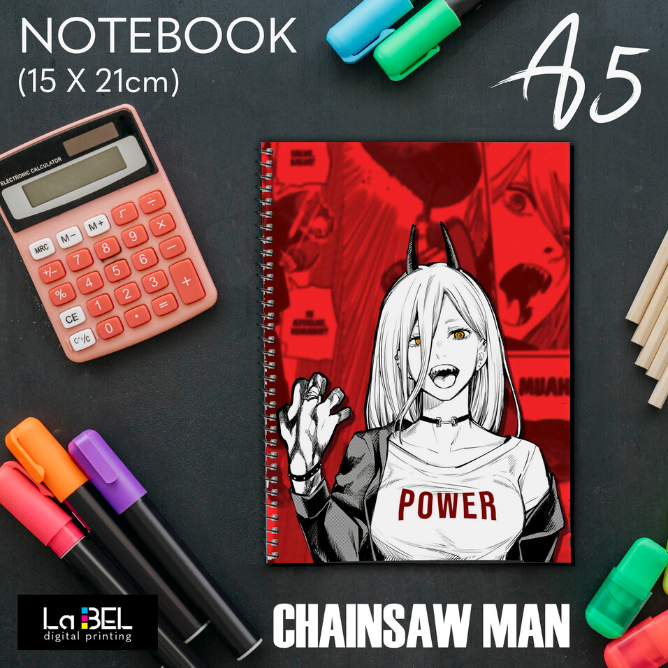 Jual Notebook CHAINSAW MAN - ANIME - Ukuran A5 | Shopee Indonesia