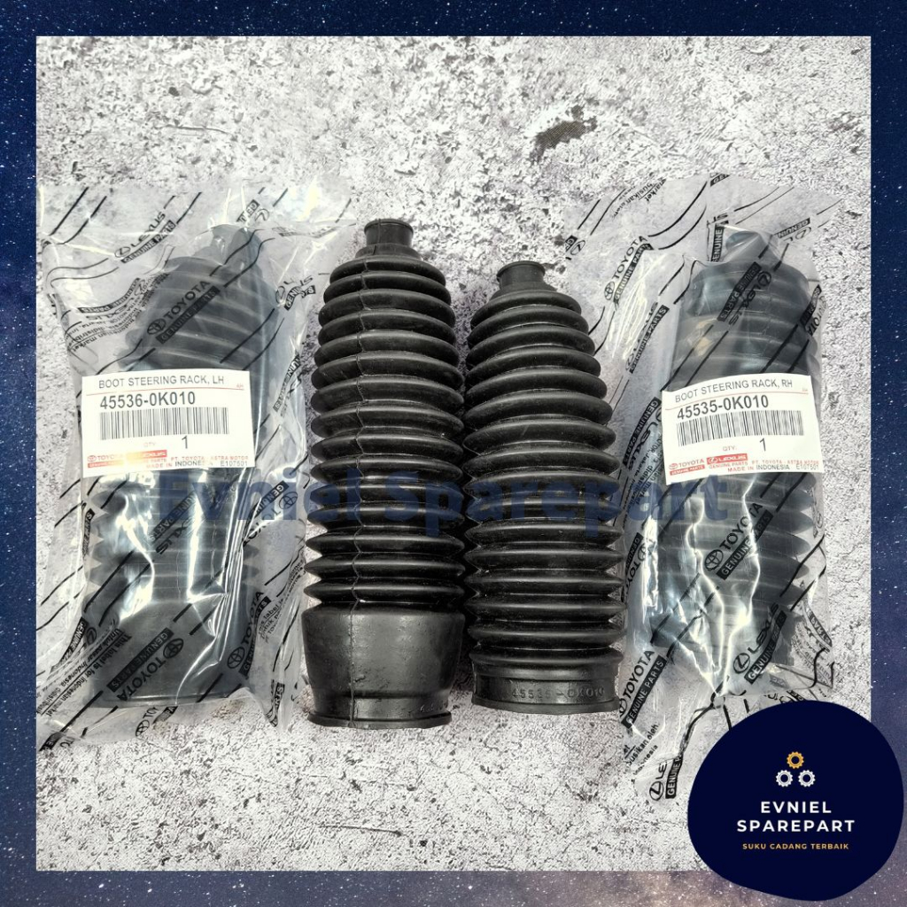 Jual Karet Boot Stir Rack Steer Set Innova Hilux Fortuner (45535-0K010 ...