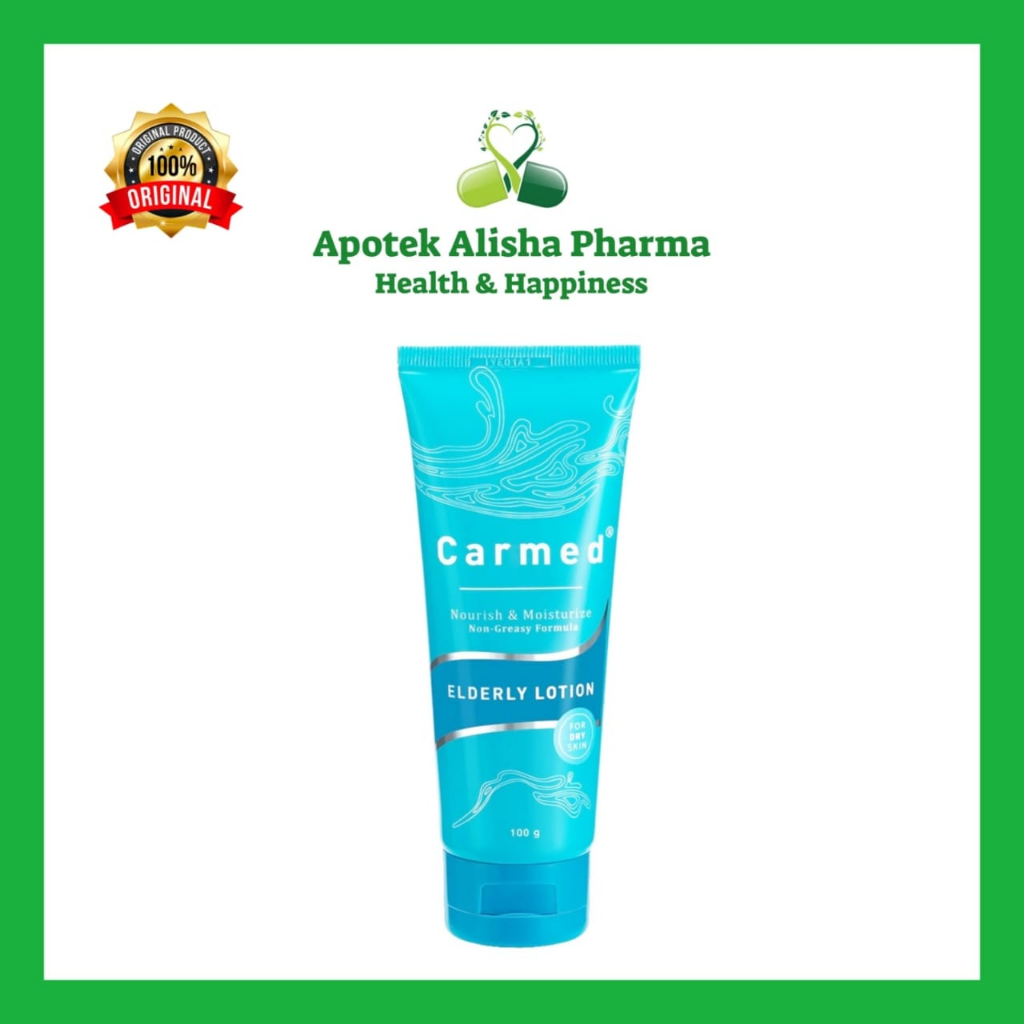 Jual CARMED ELDERLY LOTION 100ml - Carmed Lotion / Carmed Hand Body ...