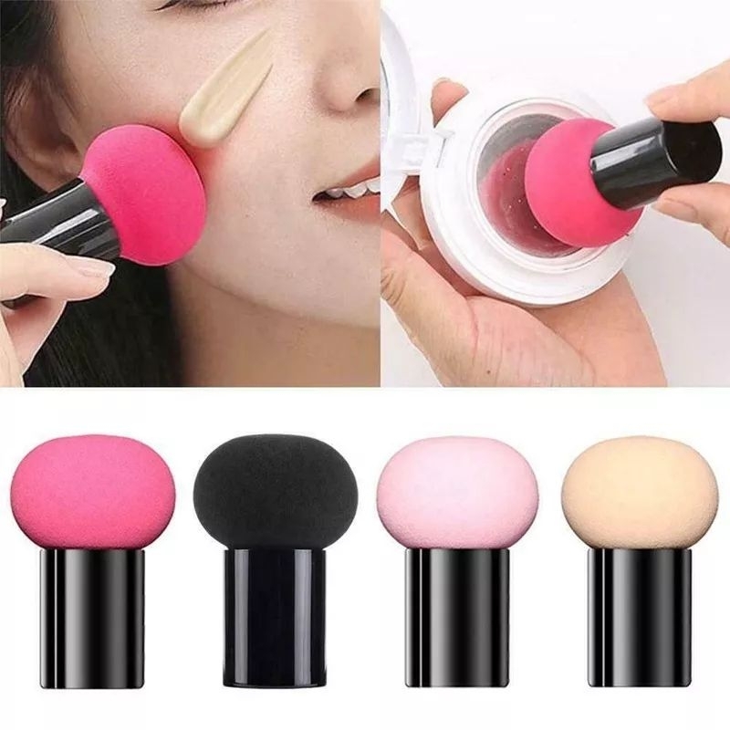 Jual Spons Makeup Jamur Sponge Beauty Dengan Gagang Bentuk Mushroom ...