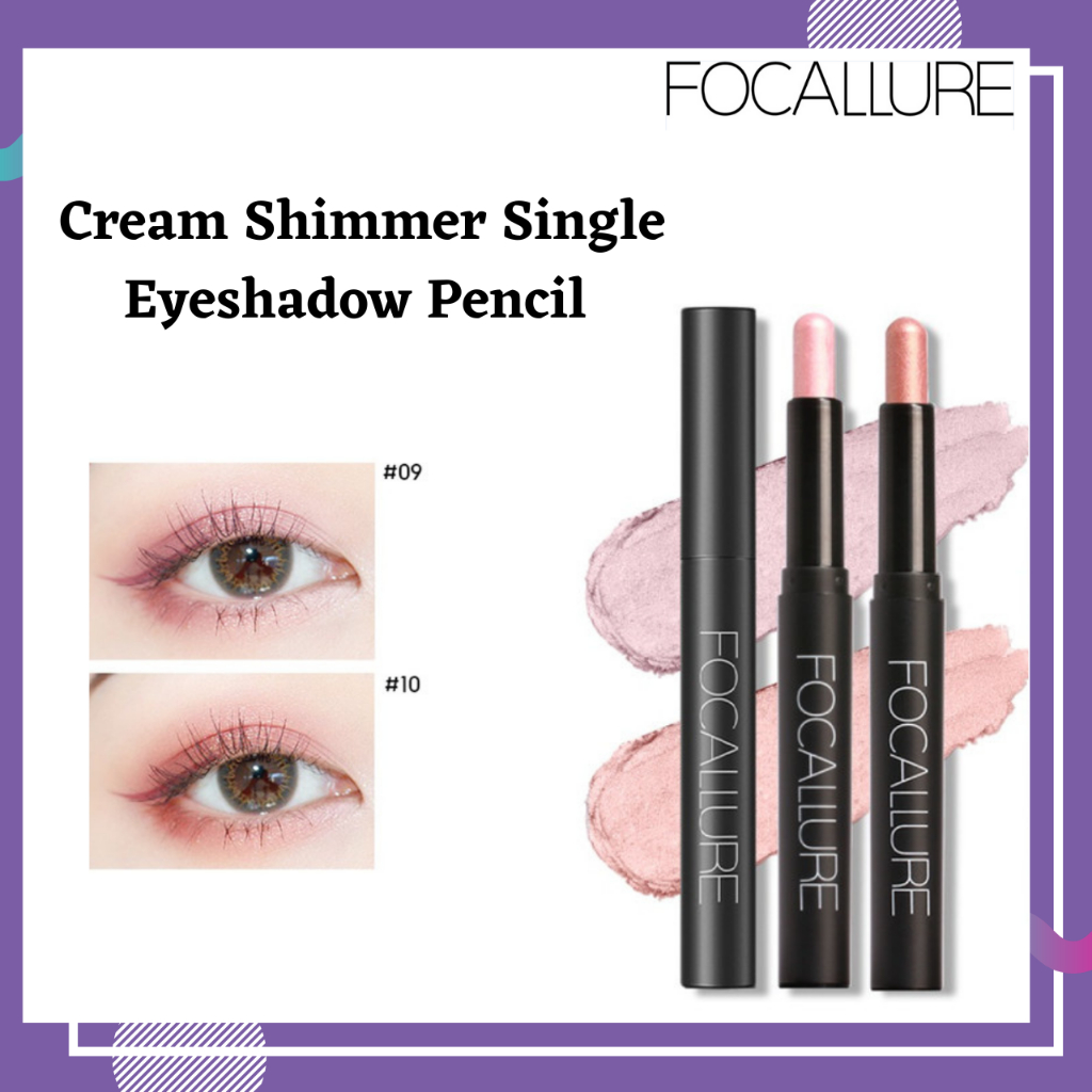 Jual Focallure Cream Shimmer Single Eyeshadow Pencil | Shopee Indonesia