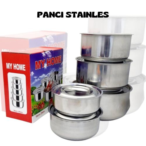 Jual PANCI INDIA MY HOME STAINLEES BERANAK 5 SUSUN MY HOME ALAT MASAK ...