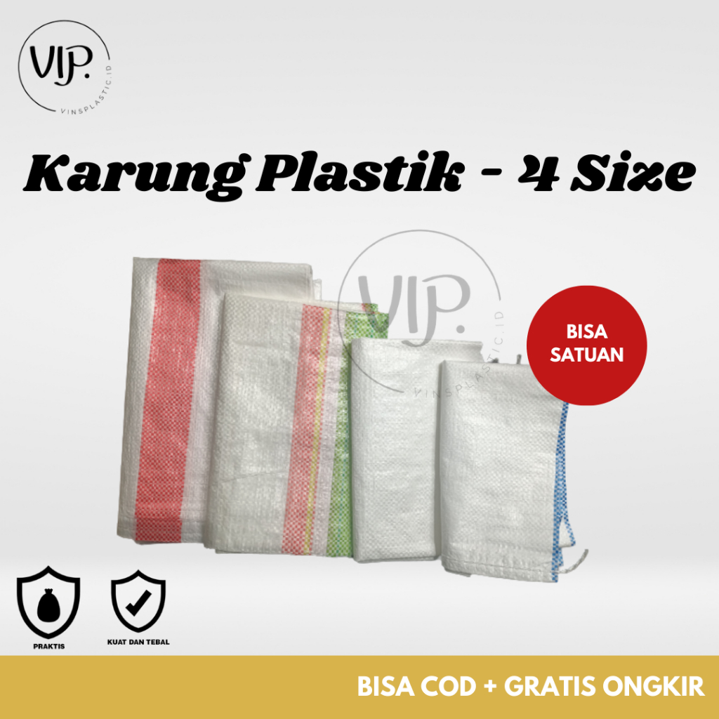 Jual Karung Plastik | Karung Packing Paket | Karung Anyam Plastik ...