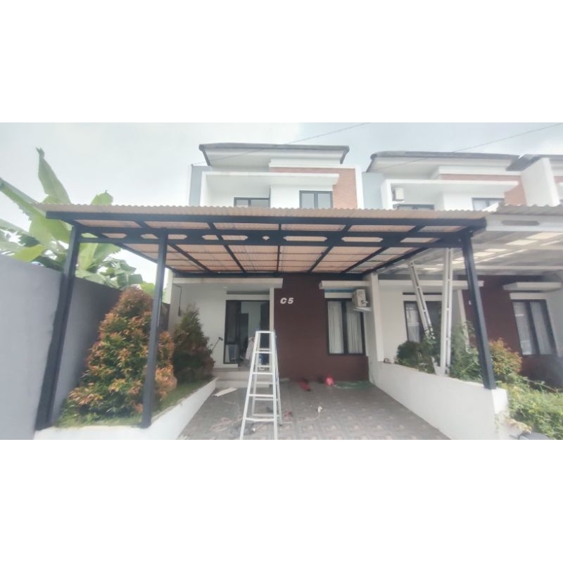 Jual kanopi baja ringan atap alderon singel | Shopee Indonesia