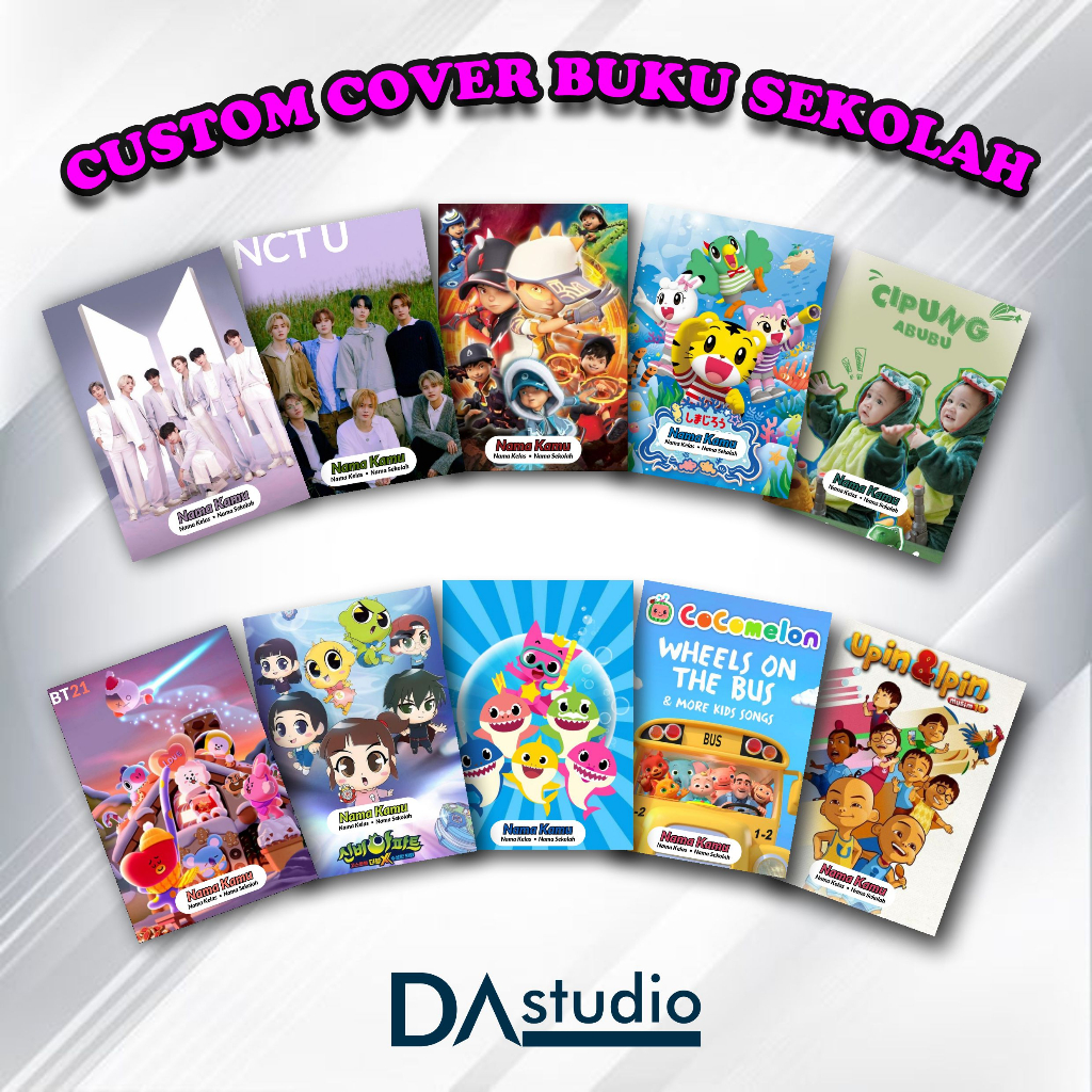 Jual Buku Tulis Sekolah Custom Cover | Shopee Indonesia