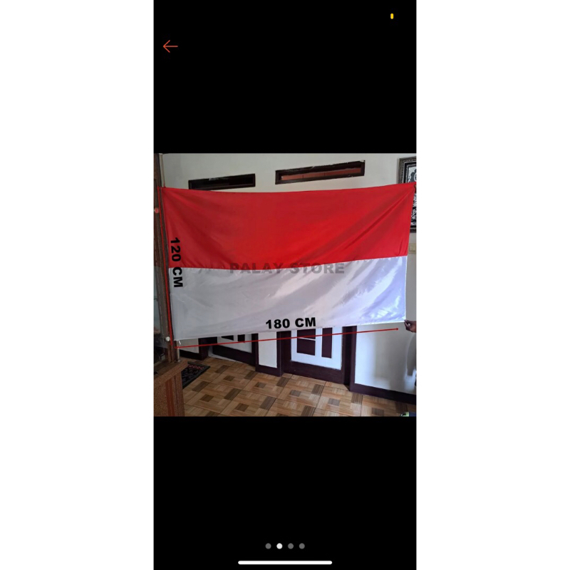 Jual BENDERA MERAH PUTIH 180 cm x 120 cm / BENDERA INDONESIA BESAR ...