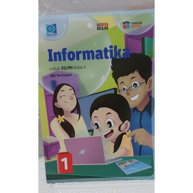 Jual Grafindo Informatika SD MI Kelas 1 Kurikulum Merdeka | Shopee ...